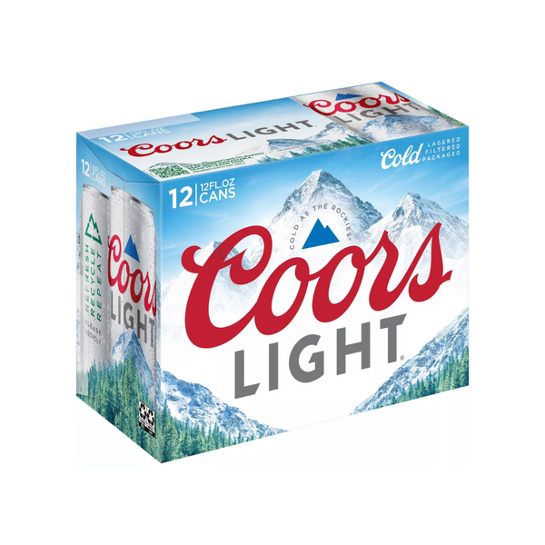 Coors Light - 12 Pack 12oz Cans - ALPEA Delivery